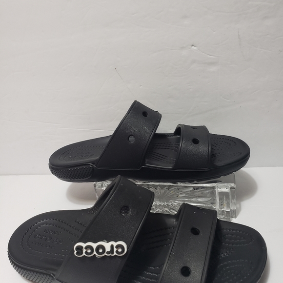 CROCS | Shoes | Crocs Classic 2strap Slide Slipon Unisex Sandals Women ...
